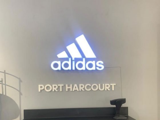 Signage: Skechers, Adidas - Port-harcourt Mall - Goldfire Nigeria Limited