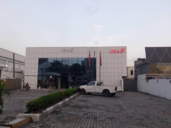 Signage: UBA - Victoria Island, Lagos - Goldfire Nigeria Limited